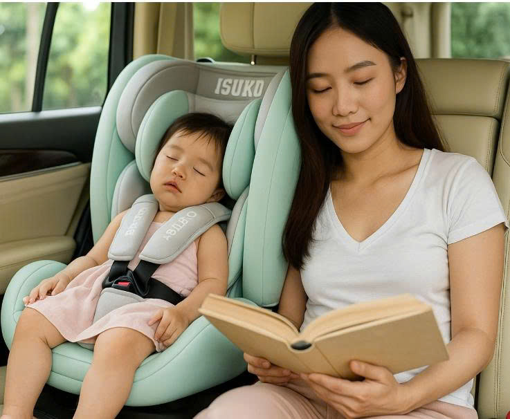 ISUKO - Ghế Ngồi Trẻ Em Ô Tô